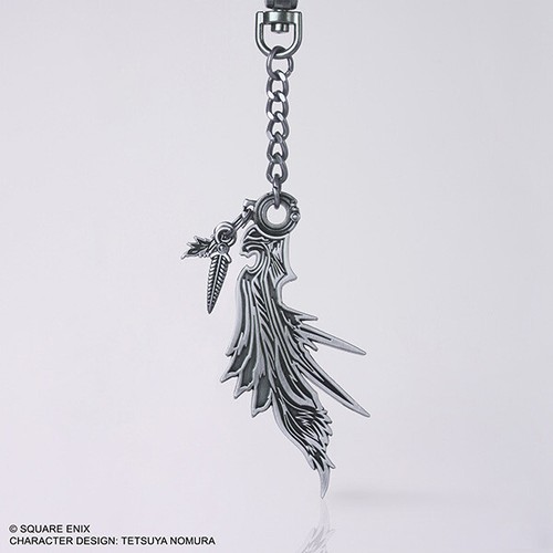 Final Fantasy VII Sephiroth Metal Key Chain Key Holder Key Ring Square ...