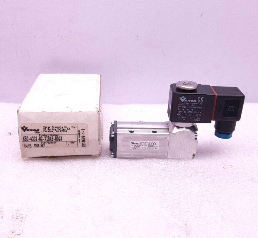 Versa KSG-4332-HC-XISX6-D024 Solenoid Valve 24VDC 1.6W for sale online ...