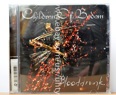 CHILDREN OF BODOM BLOODDRUNK RARE UKR ORIGINAL HEAVY POWER METAL ROCK ...