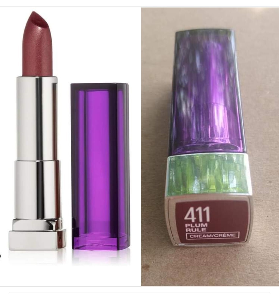 Plum Color Lipstick Maybelline