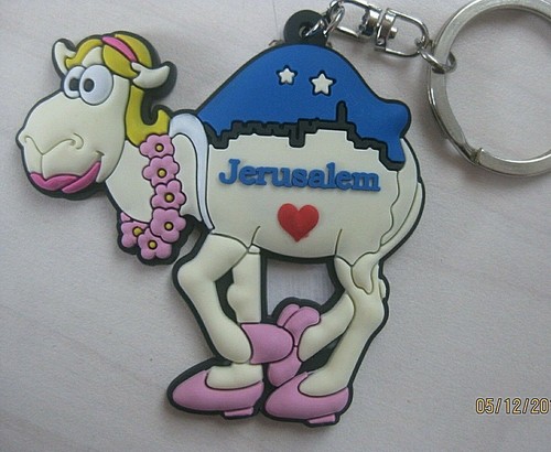 Colorful Camel Israel Jerusalem Silicon Key Chain Holder Holy Land ...