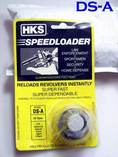HKS DS-A Speed Loader for COLT 38 Detective Special Cobra Diamondback 6 ...