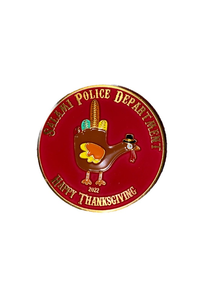 Ghost Patch Salami Police Challenge Coin | eBay