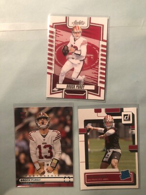 2022-23 brock purdy 3 card lot | eBay