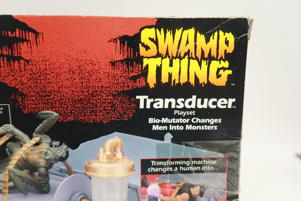 Kenner Swamp Thing Transducer Playset with Mutated Insect Figure 1990 ...