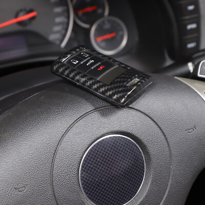 Carbon Fiber Car Remote Key Shell Cover Case For Corvette C6 C7 Z06 ...