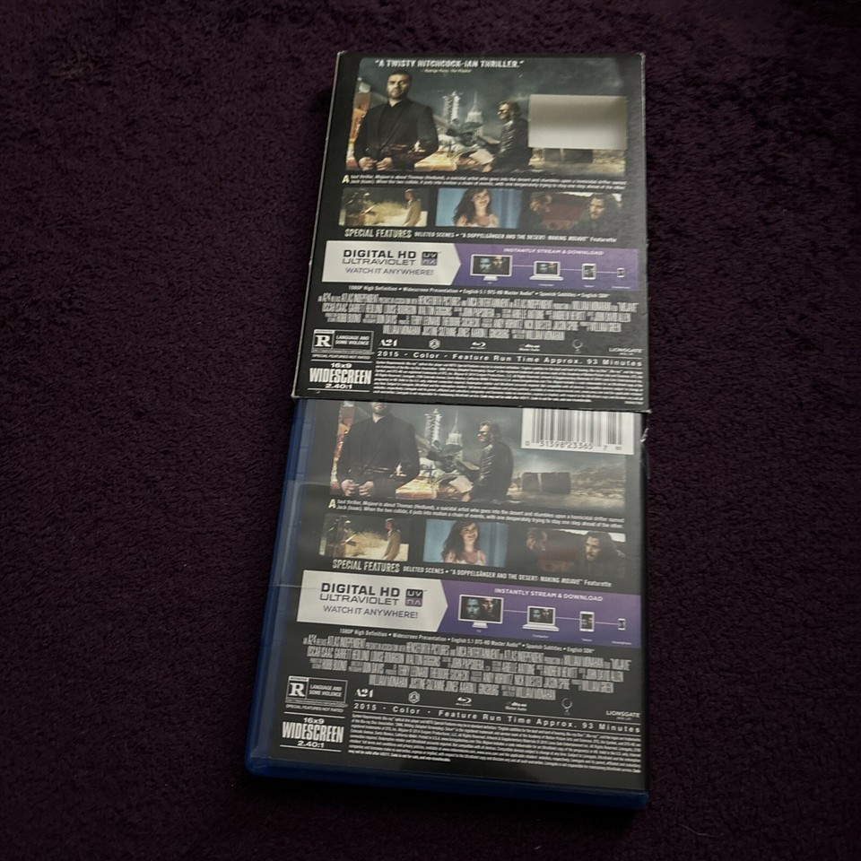 Mojave (Blu-ray/Digital, 2015) w/ Slipcover Oscar Isaac Garrett Hedlund ...