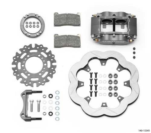 Wilwood Brakes 140-15345 KIT,SPRINT,BNDLR,1.88,INBOARD,SCALLOPED SA ...