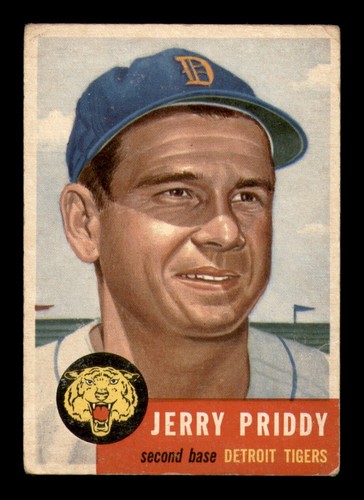 1953 Topps Set Break #113 Jerry Priddy VG *OBGcards* | eBay