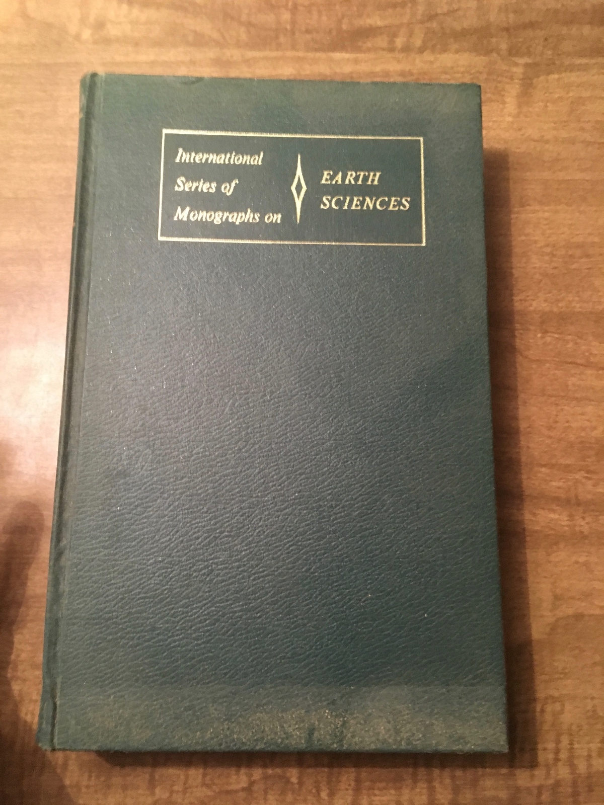 International Series of Monographs on Earth Sciences Vol.16 Organic ...