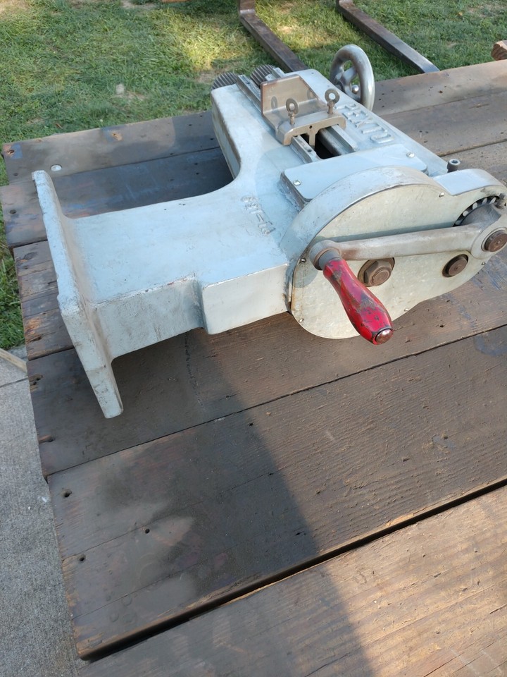 PEXTO 631-1A CRIMPER ROLLER ROTARY HAND MACHINE SHEET METAL PICKUP ONLY ...