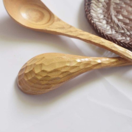 Wooden Spoon Dining Utensils Handmade Spoons Kitchen Soup Tortoise ...