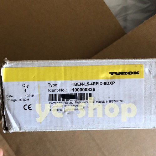 1pc TURCK TBEN-L5-4RFID-8DXP new Master station I/O Module Fast ...