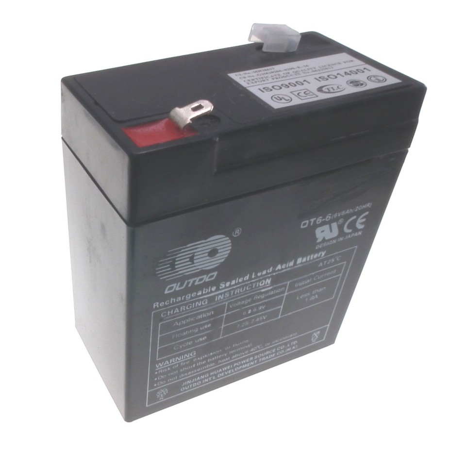 2V & 6V & 12V Sealed Lead Acid Battery All Sizes and capacities 1Ah to ...