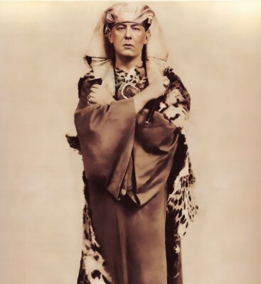 Stunning, Fully Restored Photo of Occultist Aleister Crowley as Osiris ...