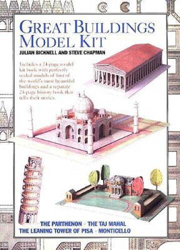 Great Buildings Model Kit: The Parthenon, The Taj Mahal, The Leaning ...