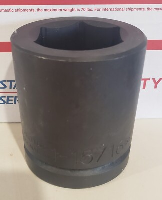 NEW 15031 PROTO 1-15/16" 6 POINT IMPACT SOCKET 1-1/2" Drive | eBay