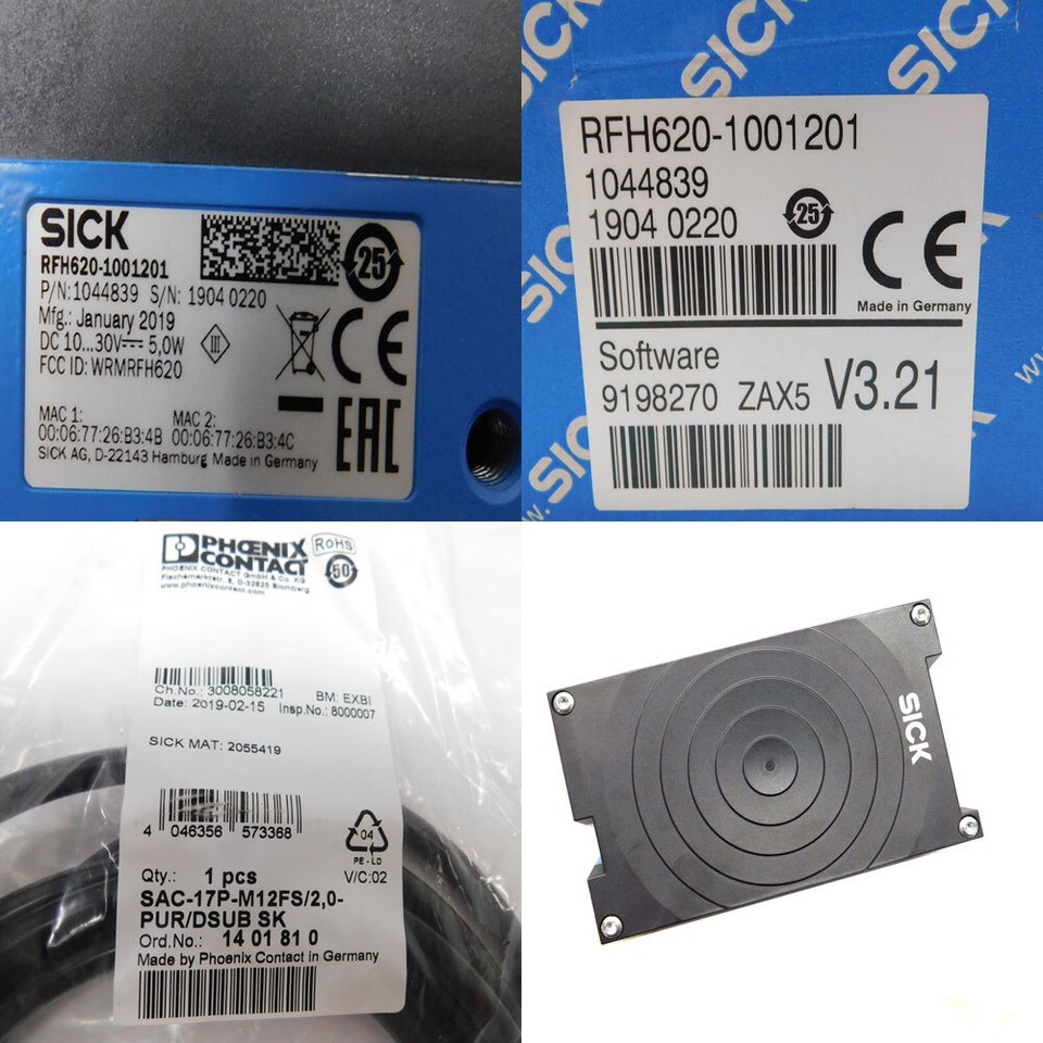 NEW SICK RFH620-1001201 RFID Sensor Module 13.56MHz RFID NFC Reader ...