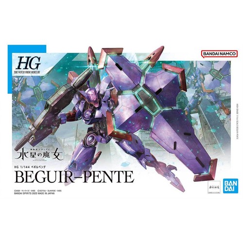 Bandai HG Gundam The Witch from Mercury BEGUIR-PENTE 1/144 Plastic ...
