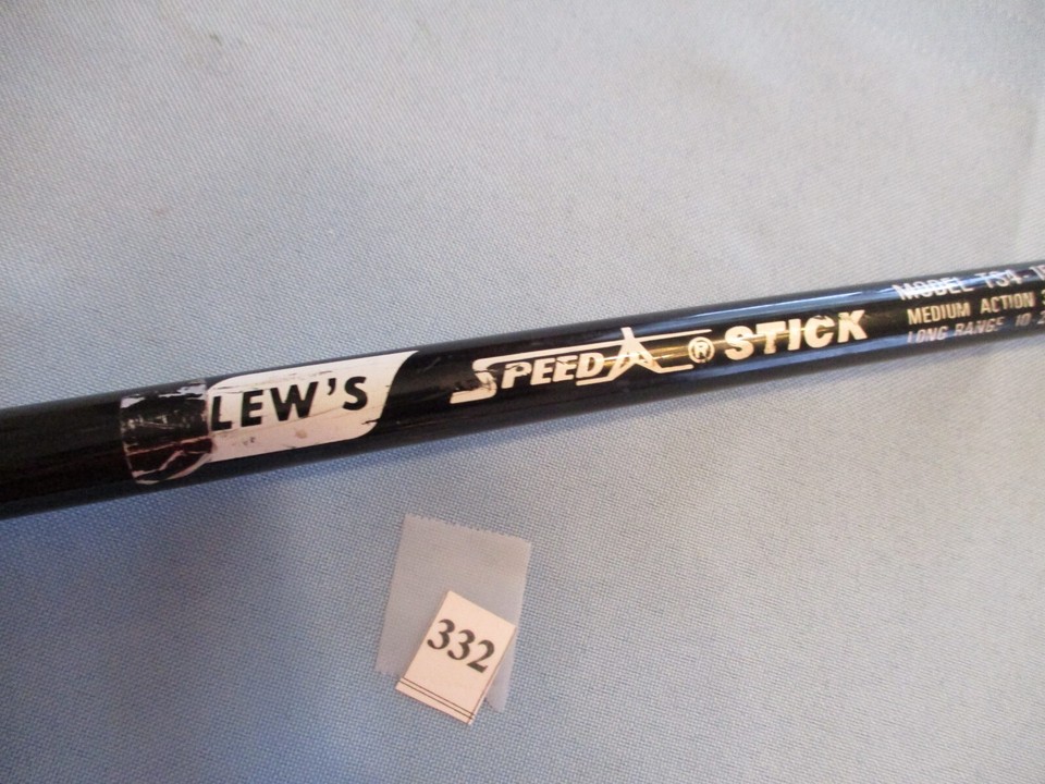 Vintage Lew's 5'6" Tournament Grade Baitcasting Fishing Rod (332) | eBay