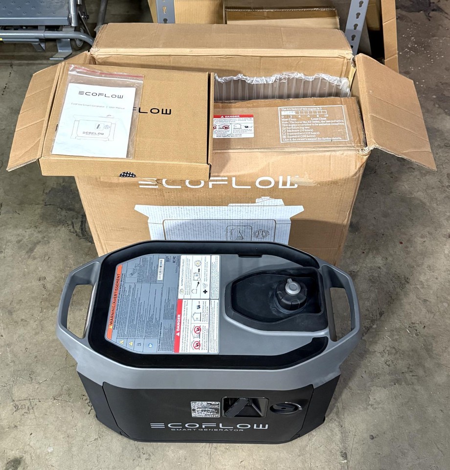 NEW EcoFlow Smart Gas Generator - 1800W | EFG100 Gen 1 | eBay