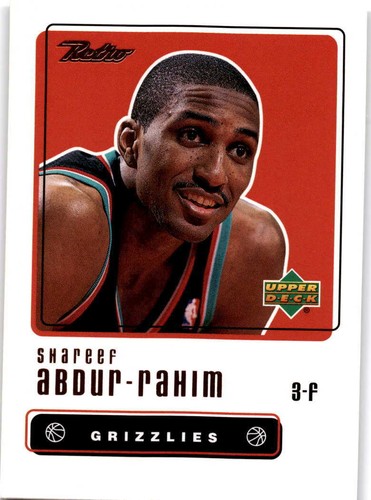 1999 Upper Deck Retro Shareef Abdur-Rahim 53 | eBay