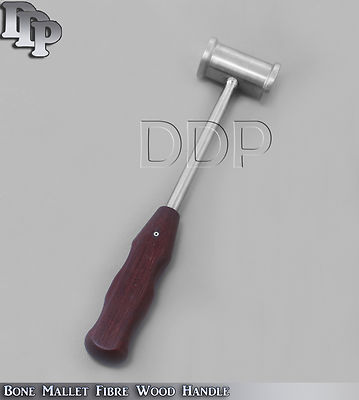 Bone Mallet Fibre Wood Handle Steel Orthopedic Surgical Instruments | eBay