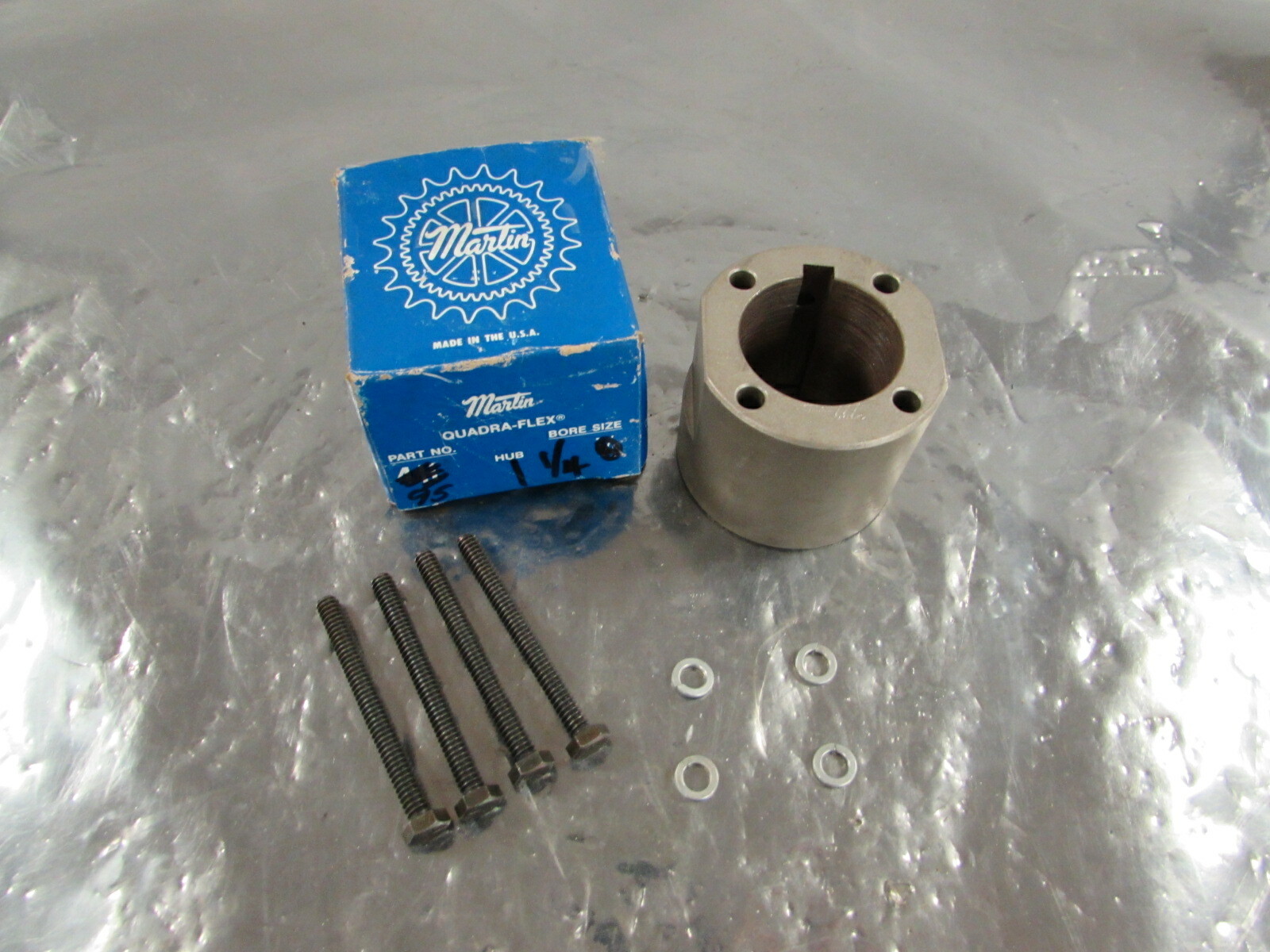 MARTIN 6H 1-1/4" BORE QUADRA-FLEX COUPLING HUB ***NNB*** | eBay