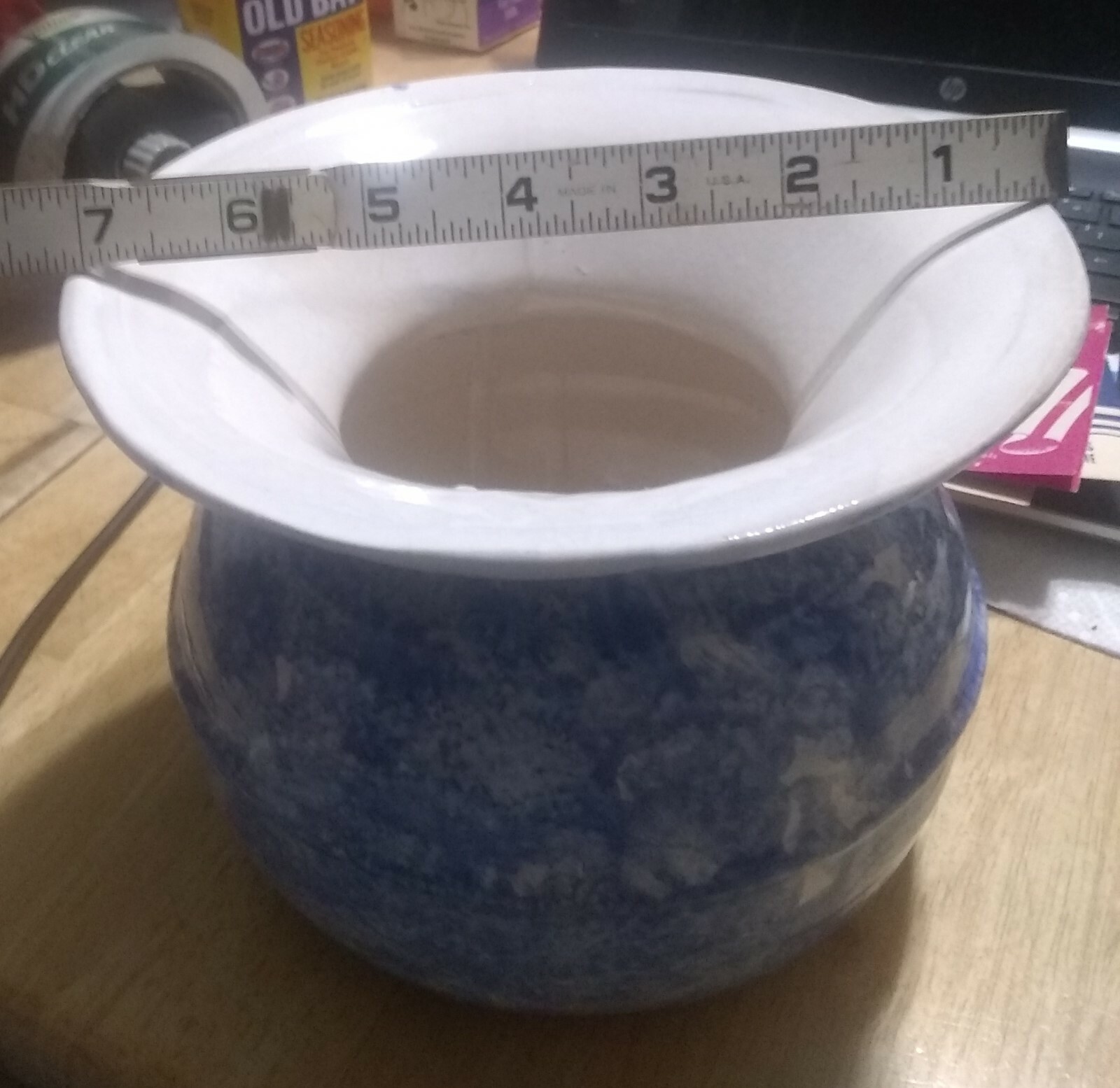 VINTAGE ANTIQUE CERAMIC SPITTOON DESIGN MARC BY HAMPSHIRE | eBay