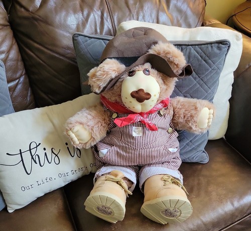 Vintage Furskins Dudley Furskin Plush Teddy Bear (GENERAL STORE MANAGER ...