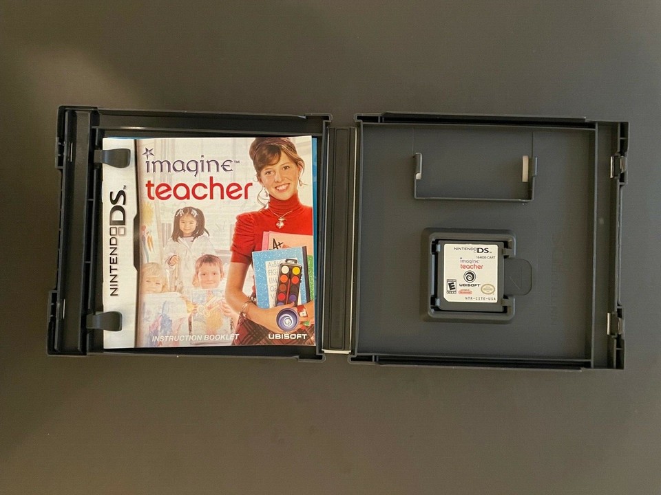 NINTENDO DS IMAGINE TEACHER - WITH CASE AND MANUAL - FREE SHIPPING ...