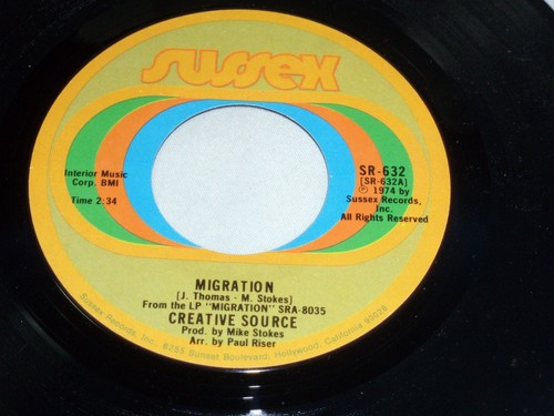 Creative Source: Migration/I Just Can't See Myself Without You [NEW OLD ...