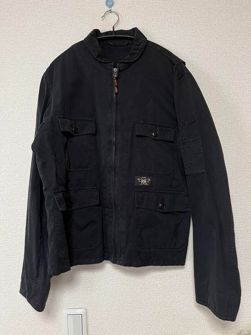 RRL Double RL Ralph Lauren Work Jacket Men's Size Bla… - Gem