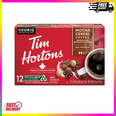 Tim Hortons 12ct KCUPs, Light Roast Rocky Mountain Sunrise 100% Arabica ...