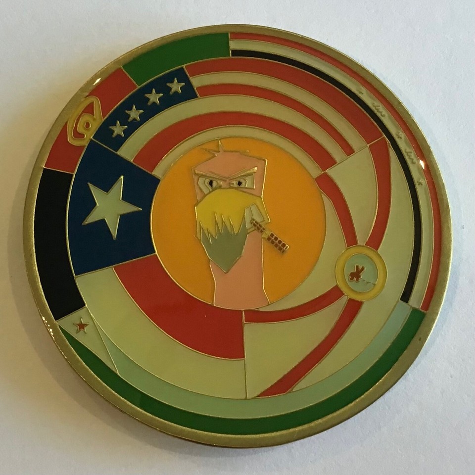 USCENTCOM/JSOC Task Force 48-4 HVI Targeting Challenge Coin - ISA CAG ...