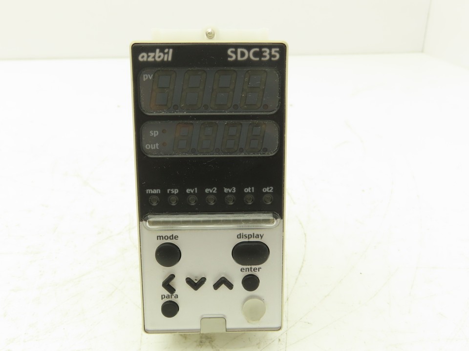 Azbil SDC35 Digital Temperature Controller Single Loop High Accuracy ...