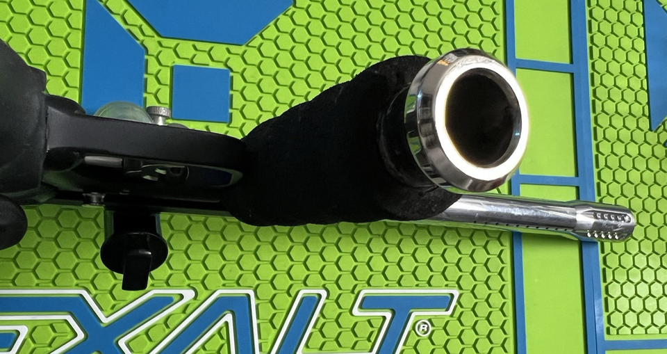 AIR GUN DESIGNS AGD AUTOMAG MARKER- BLACK + BENCHMARK DOUBLE TRIGGER ...