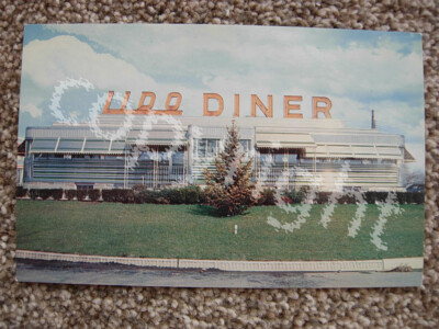 SPRING FIELD NJ-SPRINGFIELD-LIDO DINER-RESTAURANT-SILVER LINER-CHROME ...