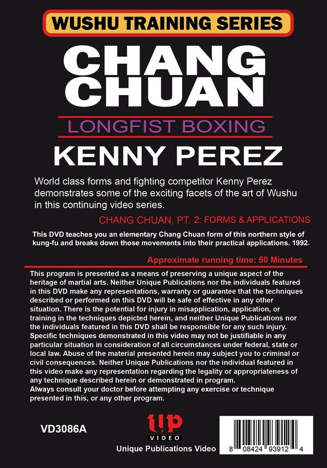 Chang Chuan Long Fist Boxing #2 Form & Application wushu DVD Kenny ...