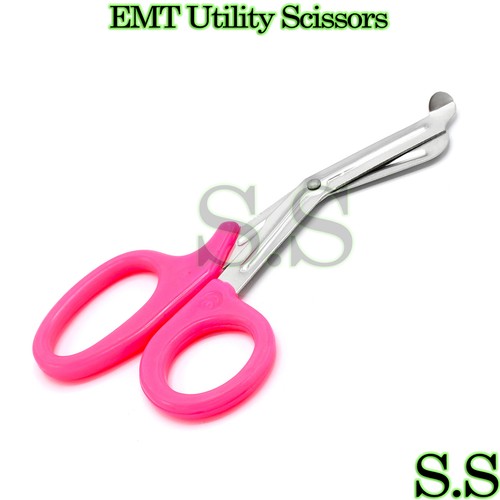 NEW 7.5" PINK EMT EMS BANDAGE SCISSORS TRAUMA SHEARS | eBay