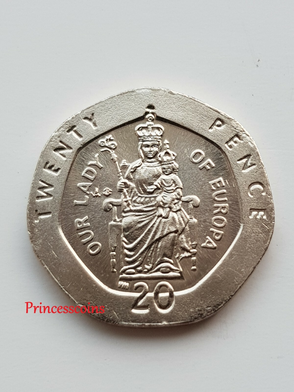 2001*UNC*GIBRALTAR OUR LADY OF EUROPE 20 PENCE 20P COIN | eBay UK