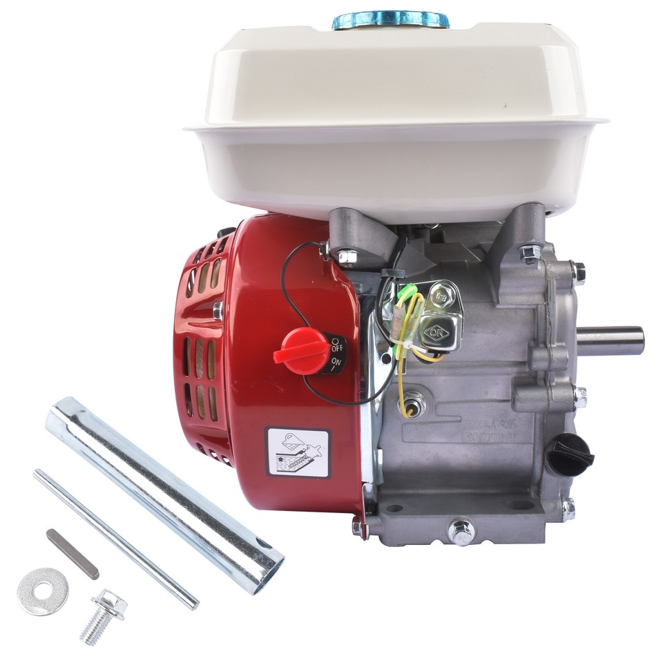 Red Pullstart Gasoline Engine for Honda GX160 168F 5.5HP 168cc 4 Stroke ...