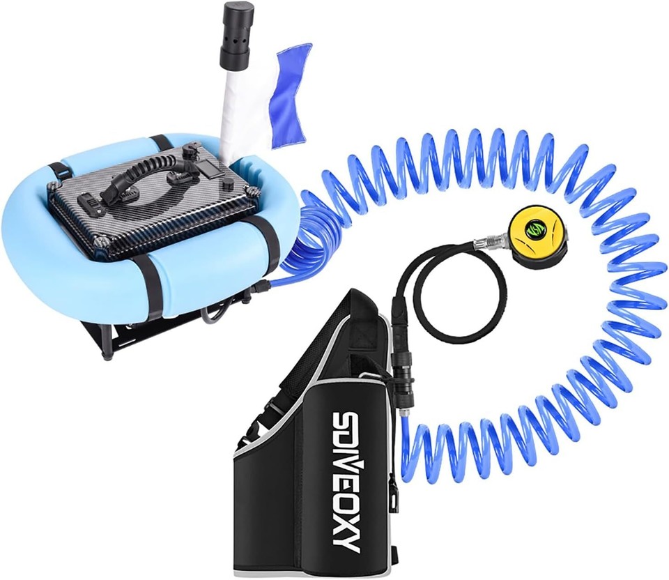 Diving Systems Scuba Gear Underwater Breathing System 60Min 11-16M ...