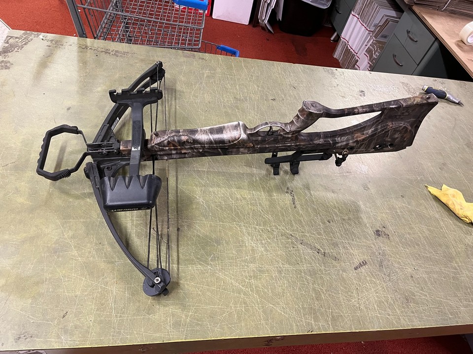 Barnett Archery Quad 400 Camo Crossbow hunting marksman | eBay