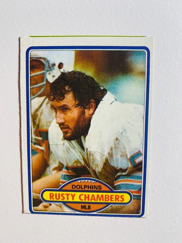 1980 TOPPS #96 RUSTY CHAMBERS EX-MT NFL FOOTBALL CARD | eBay