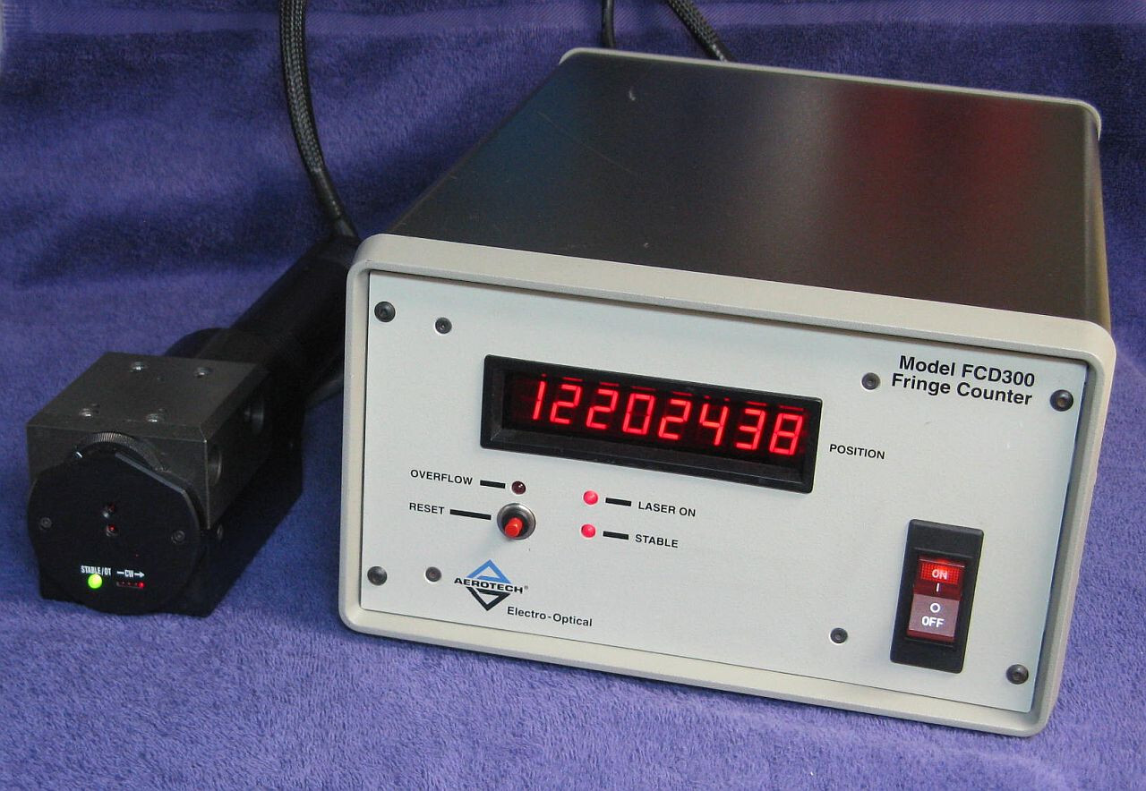 Aerotech FS300 Laser with FDC300 Fringe Counter - Collectable Metrology ...