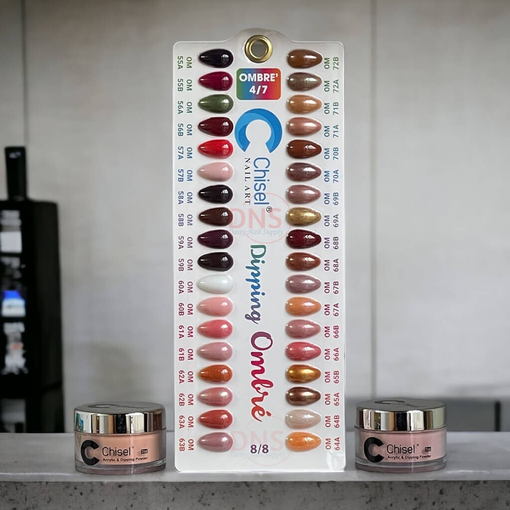 Chisel Nail Art Dip Powder 2 Oz - (Set 36 Colors - Ombre #OM 55A - OM ...