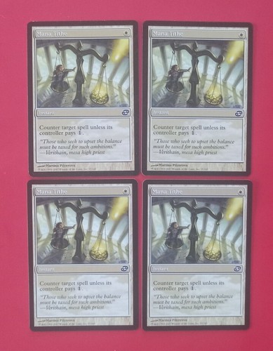 Mana Tithe x4 NM Unplayed (Planar Chaos) MTG Magic Playset English ...