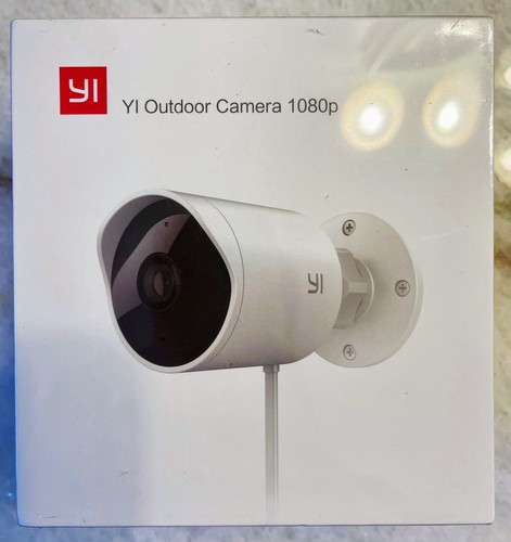 YI Outdoor Camera 1080p WiFi Wired Plug-In | eBay