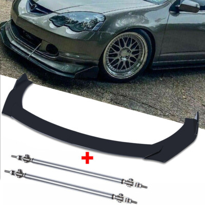 For Acura RSX DC5 2002-2006 Front Bumper Lip Spoiler Splitter Kit ...